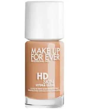 MAKE UP FOR EVER Hd Skin Hydra Glow Skincare Foundation With Hyaluronic Acid 2r34 Cool Caramel - 2r34 - Cool Caramelâ  - For Medium To Ta